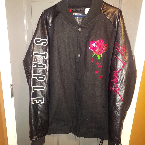 Jackets & Coats | Jeff Staple Naturel The Til Death Varsity Jacket ...
